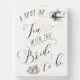 A Spot of Tea Bridal Shower Tea Party Sign | Zazzle