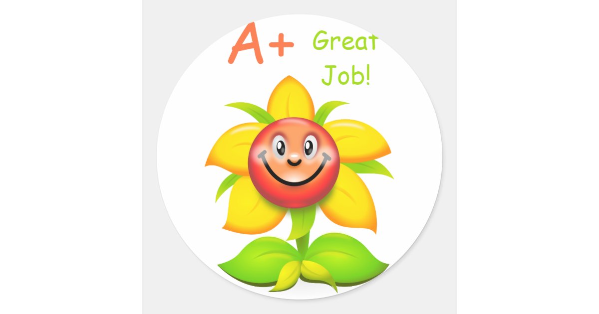 A+ Stickers | Zazzle
