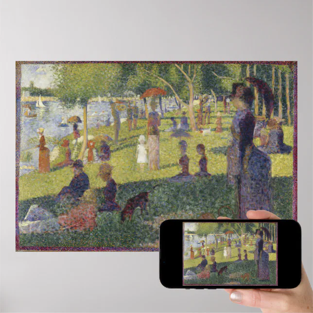 A Sunday Afternoon Island La Grande Jatte Seurat Poster | Zazzle