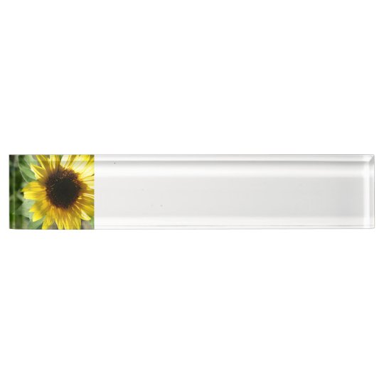 A Sunflower Name Plate | Zazzle.com