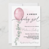 A Sweet Baby Girl Baby Shower Invitation | Zazzle