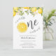 A Sweet Little One Citrus Lemon Baby Shower Invitation | Zazzle