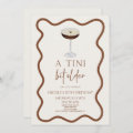A Tini Bit Older Expresso Martini Birthday Party Invitation | Zazzle