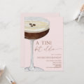A Tini Bit Older Expresso Martini Birthday Party Invitation | Zazzle