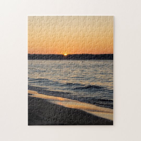 A Traverse Sunset Jigsaw Puzzle | Zazzle.com