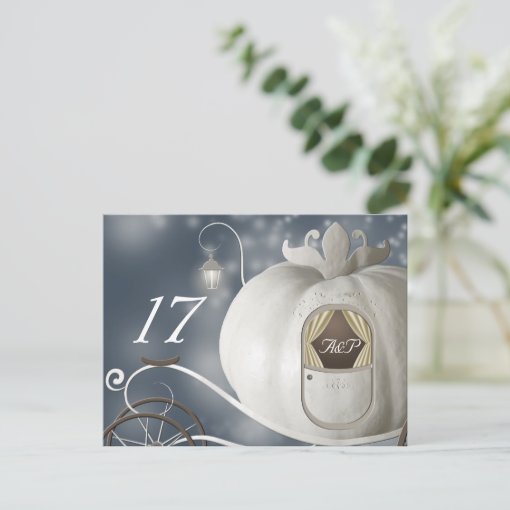 A True Fairy Tale Table Number Card | Zazzle