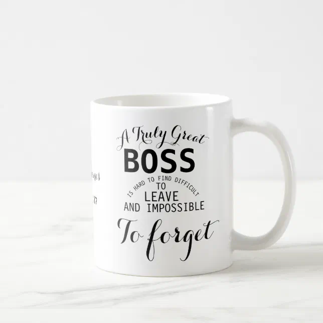 A truly Great Boss Mug Boss gift | Zazzle