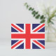 A Union Jack flag. Postcard | Zazzle