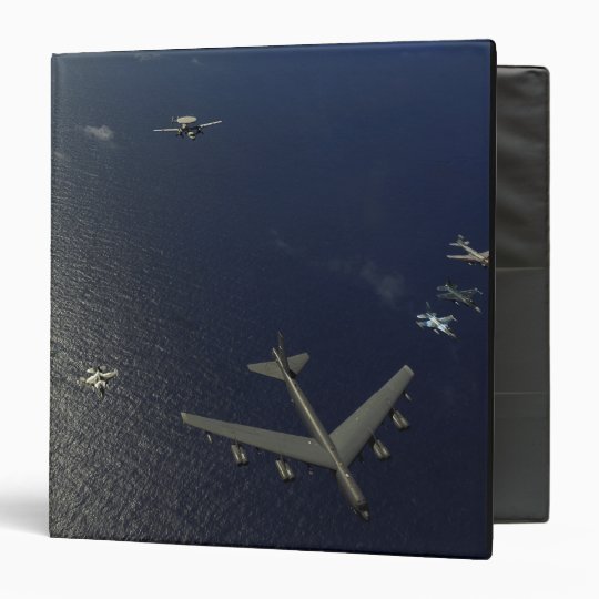 A US Air Force B-52 Stratofortress aircraft 2 Binder | Zazzle.com