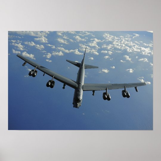 A US Air Force B-52 Stratofortress Poster | Zazzle.com
