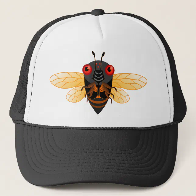 A very cute 17 year cicada trucker hat | Zazzle