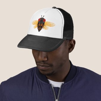 A very cute 17 year cicada trucker hat | Zazzle