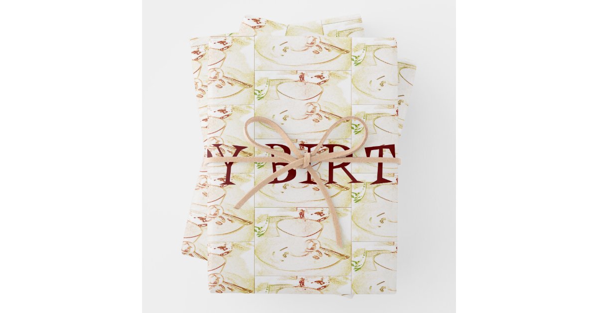 A Very Merry Unbirthday Wrapping Paper Sheet Set | Zazzle