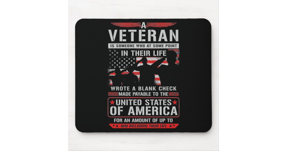 A Veteran Mouse Pad | Zazzle