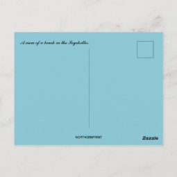 A View of a Beach in the Seychelles Postcard | Zazzle
