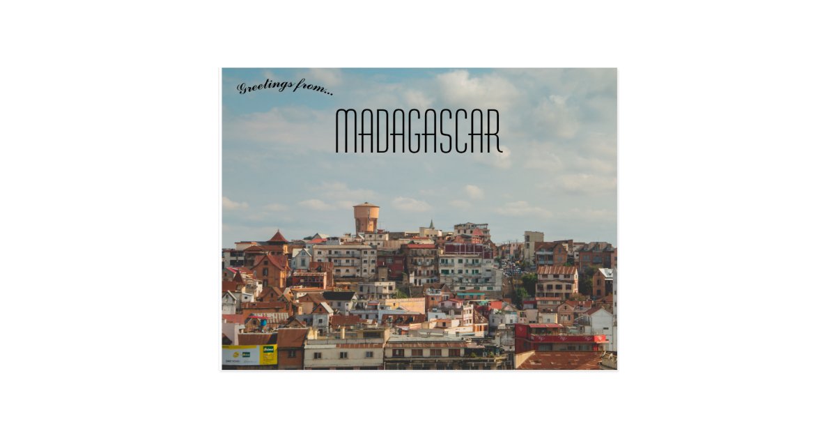 A View of Antananarivo Madagascar Postcard | Zazzle.com