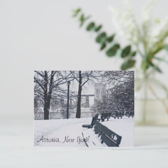 A View of the Hellgate Bridge, Astoria NY Postcard | Zazzle