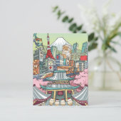 A View of Tokyo Postcard | Zazzle