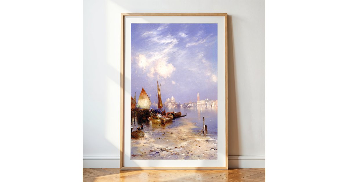 A View of Venice by Thomas Moran Poster | Zazzle