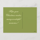 A Walk Down Christmas Memory Lane Holiday Postcard | Zazzle