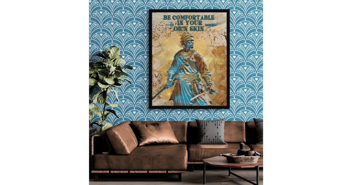 A Warrior's Unbreakable Spirit Poster | Zazzle