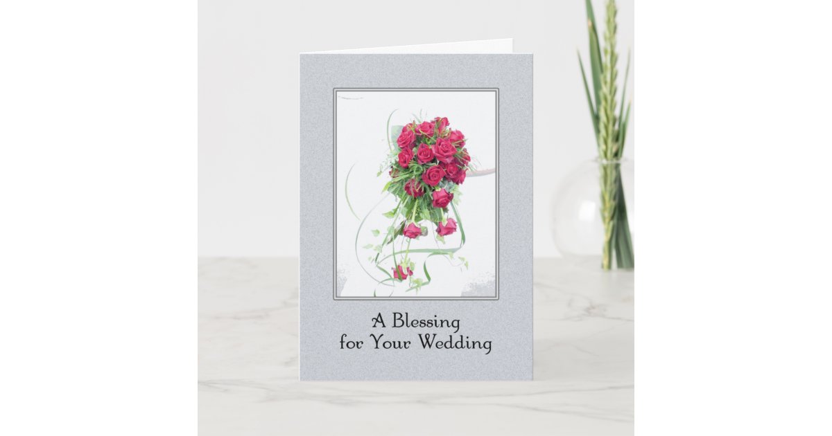 A Wedding Blessing Card | Zazzle.com