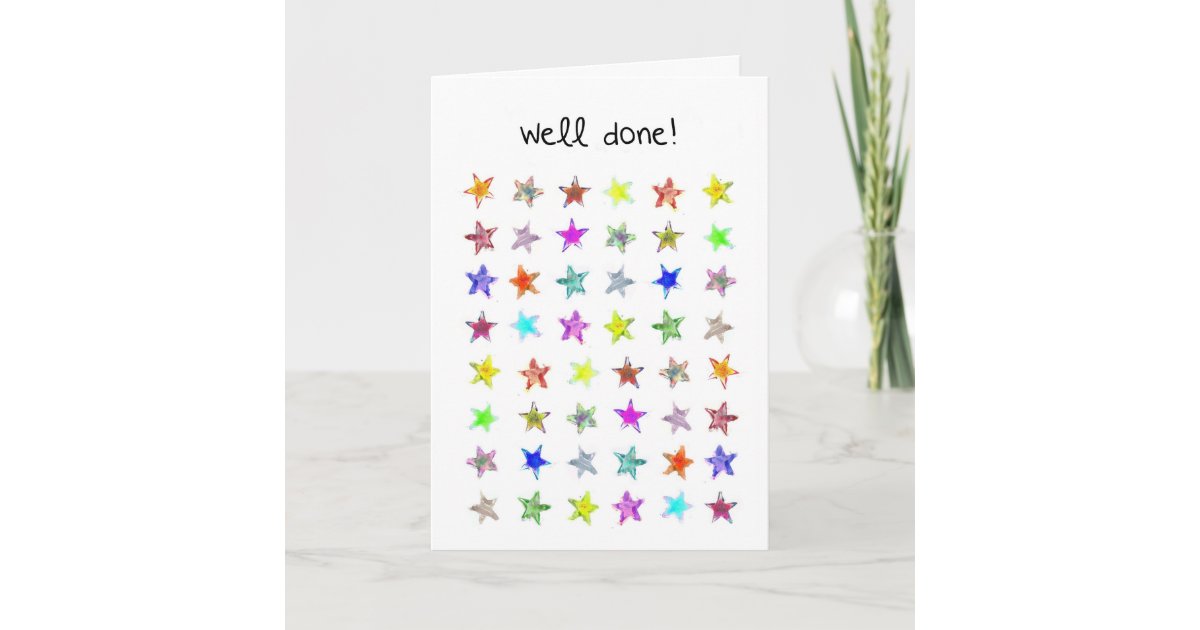 A Well done card | Zazzle