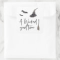 A Wicked Good Time | Happy Halloween Square Sticker | Zazzle