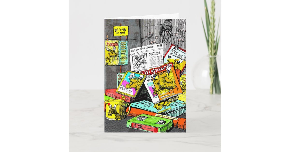 A Yak Is A Yak - Card | Zazzle