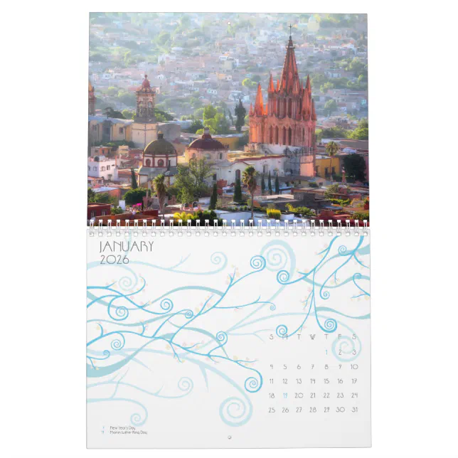 A Year in San Miguel de Allende, Mexico, Calendar | Zazzle