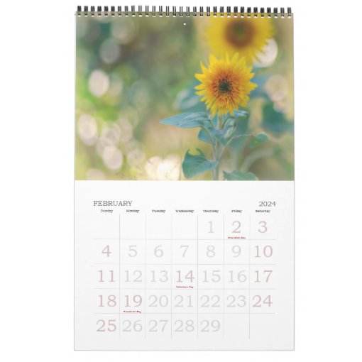 A Year of Sunflowers 2016 Calendar | Zazzle