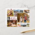 A Year To Remember MERRY CHRISTMAS 11 Photo Holiday Postcard | Zazzle