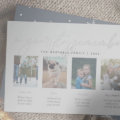 A Year to Remember | Year in Review Photo Collage Foil Holiday Card ...