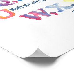 A, you're adorable Nursery Alphabet Poster-Delight Poster | Zazzle