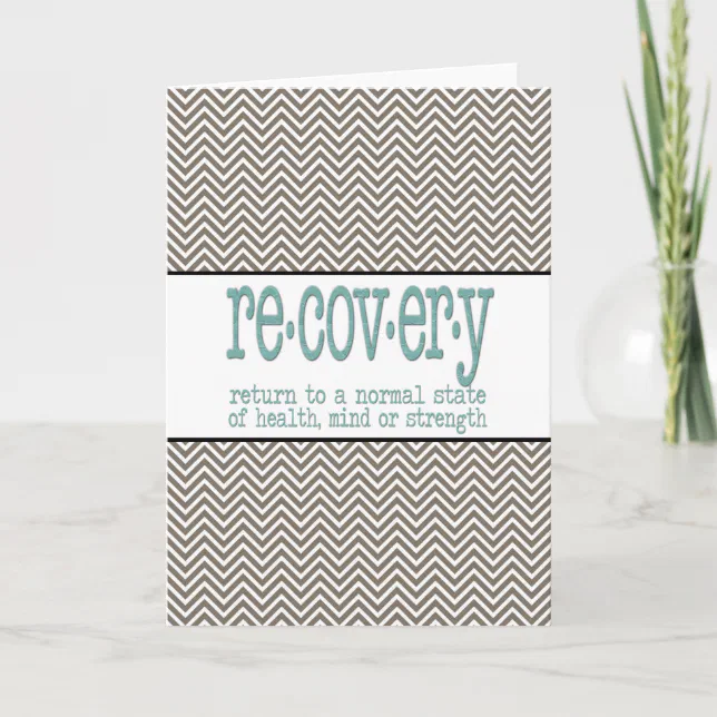 AA Recovery Definition Card | Zazzle