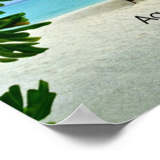 Aaah retirement...relaxing at the beach poster | Zazzle