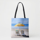 Aah...Retirement, a day at the beach Tote Bag | Zazzle