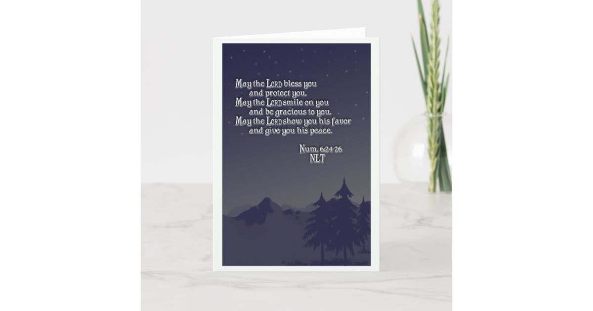 Aaron's Blessing - Greeting Card | Zazzle.com