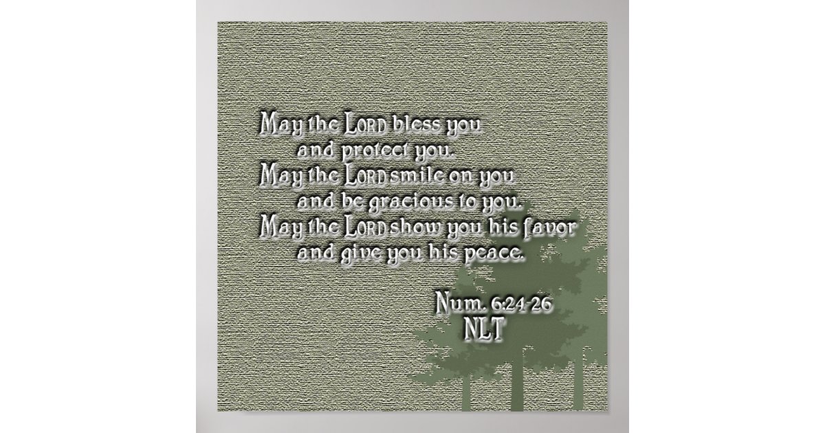 Aaron's Blessing - Poster | Zazzle