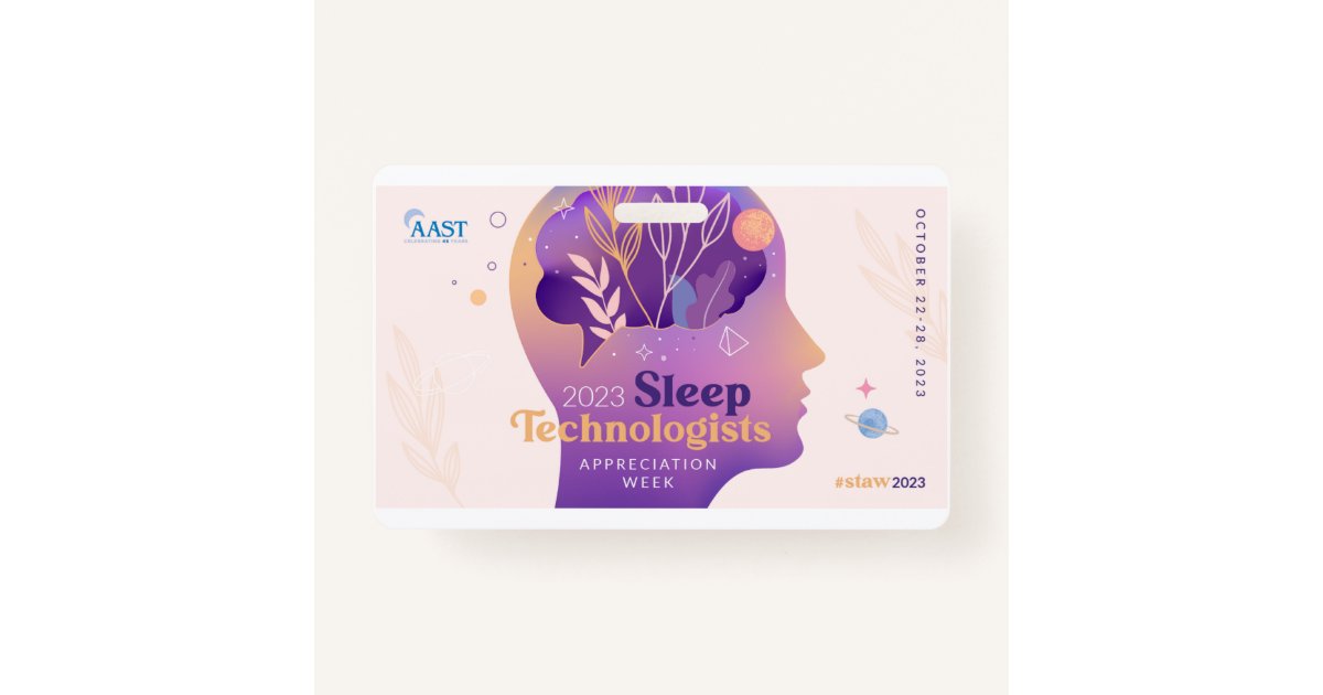 AAST STAW 2023 Badge | Zazzle