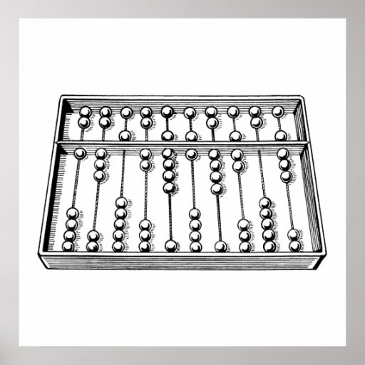 Abacus Poster | Zazzle