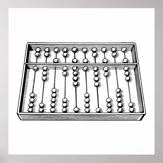 Abacus Poster | Zazzle