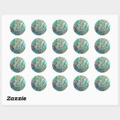 Abalone Classic Round Sticker | Zazzle