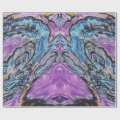 Abalone Paua Abstract Sea Shell Wrapping Paper | Zazzle