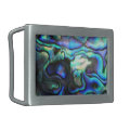 Abalone paua shell belt buckle | Zazzle