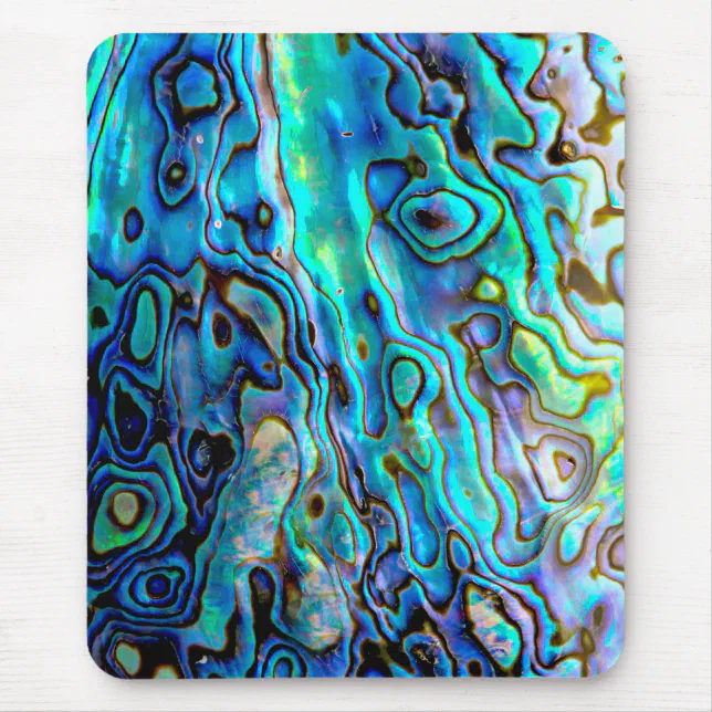 Abalone shell mouse pad | Zazzle