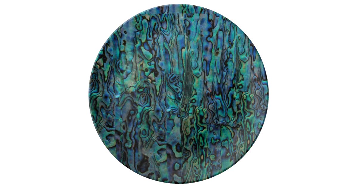 Abalone Shell Plate | Zazzle