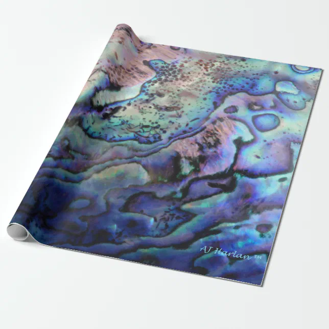 Abalone Wrapping Paper | Zazzle