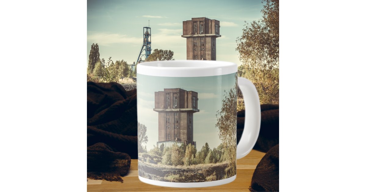 Abandoned coal mine giant coffee mug | Zazzle