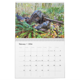 Abandoned Vehicles of Washington State Calendar | Zazzle